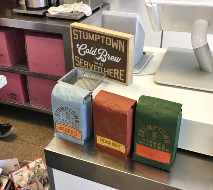 Stumptown Coffee served here—because a great donut deserves an equally impressive liquid companion. It's like Martin and Lewis, reimagined for breakfast.