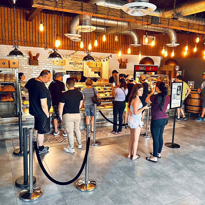 The line of customers speaks volumes – nobody waits this patiently unless what awaits is worth every second of anticipation.
