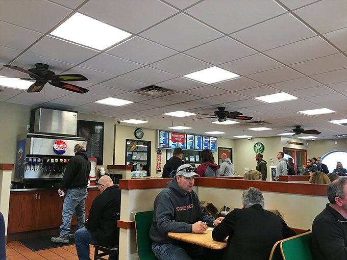 The universal language of good food brings folks together. Notice the complete absence of cell phones—the food demands full attention.
