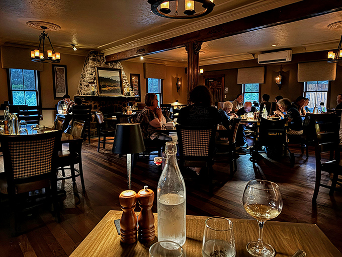 Dining room conversations blend with soft lighting and clinking glasses, creating that symphony only a truly great restaurant can conduct.