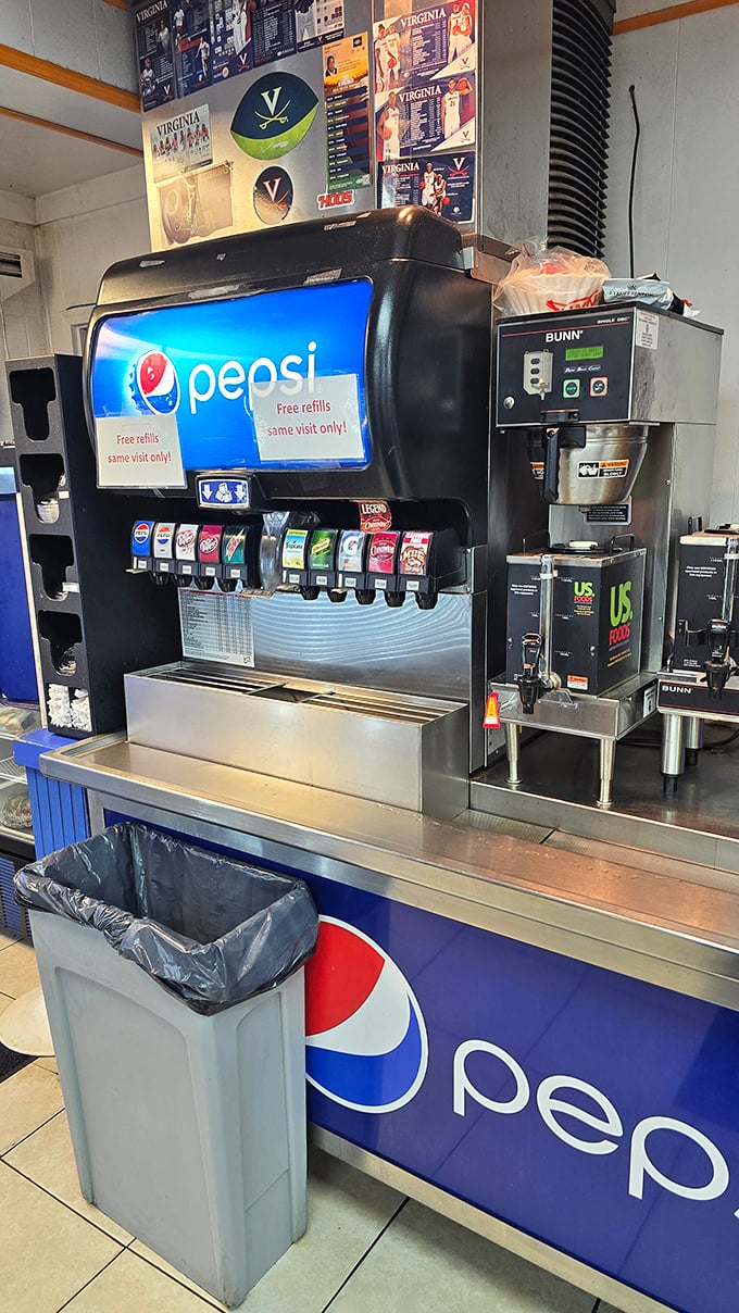 13. free refills on same visit only