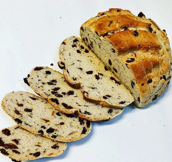 This Irish soda bread studded with raisins isn't just baked – it's crafted with the kind of care that makes your grandmother nod in approval.
