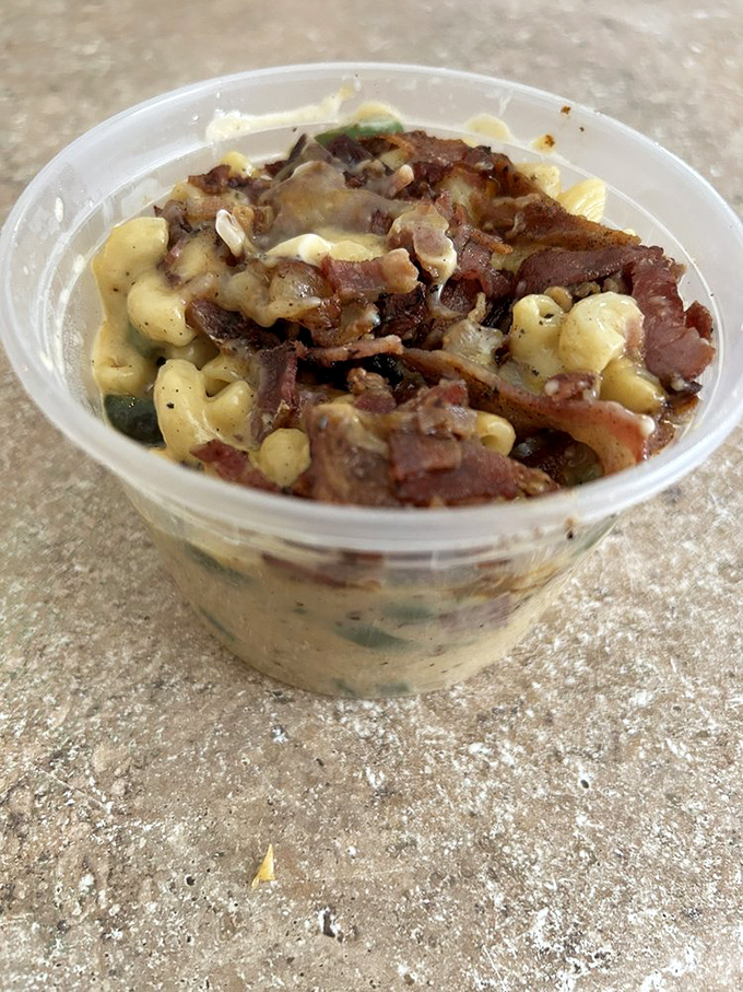Bacon and jalapeños transform ordinary mac into an extraordinary experience that makes you question why you ever settled for less.