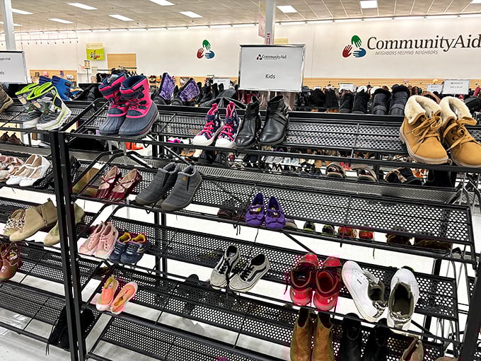 Tiny shoes with huge potential—where parents can outfit growing feet without growing their credit card debt.