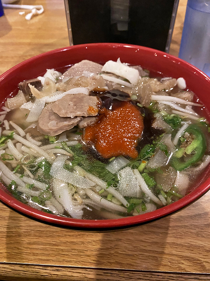 This bowl of pho is a steamy love letter from Vietnam. Thin-sliced beef, fresh herbs, and rice noodles swimming in broth that took hours to perfect.