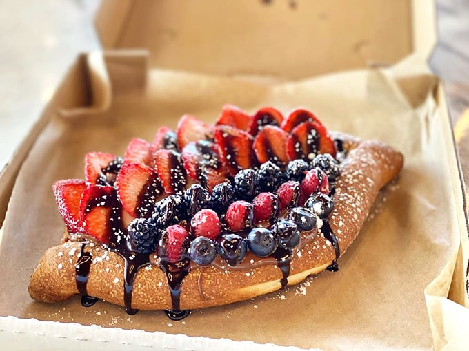 Nutella and fresh berries transform ordinary pastry into an edible postcard from heaven—one you'll want to send to everyone you know.