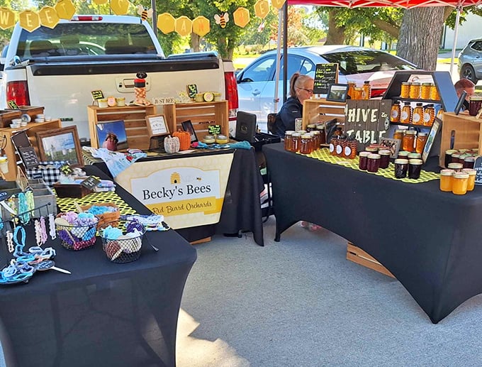 Becky's Bees brings the sweet science of honey-making to Seward's Farmer's Market, where shopping local isn't a trend – it's tradition.
