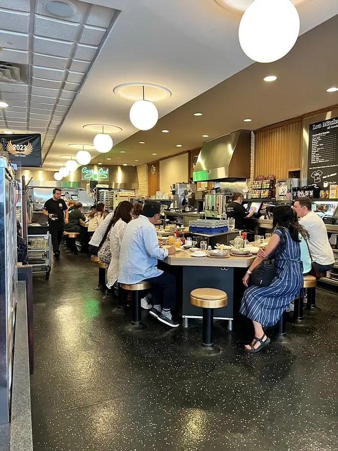 The counter seating – where strangers become neighbors and regulars are treated like royalty. Chicago's living room with better food.
