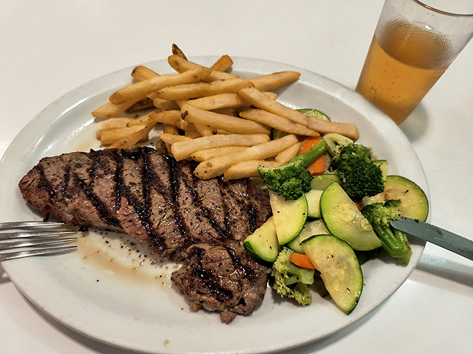 This steak doesn't need a fancy introduction – just a sharp knife, good company, and the willpower not to inhale it in thirty seconds flat.