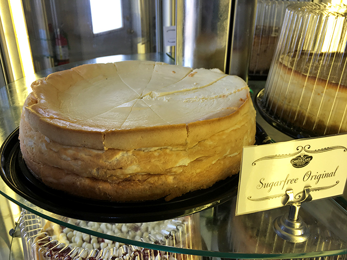 Sugar-free doesn't mean joy-free at this cheesecake haven – proof that dietary restrictions and dessert bliss can peacefully coexist.