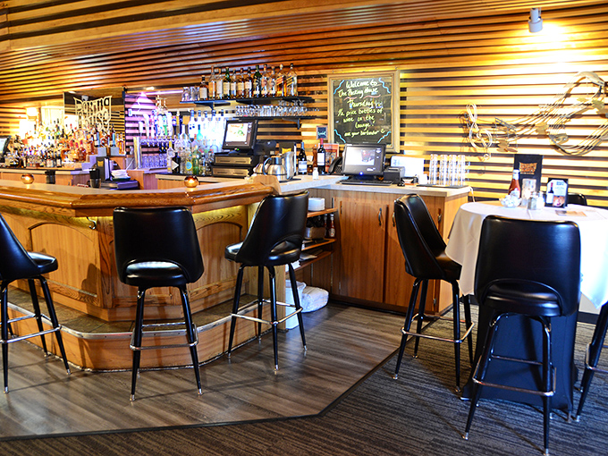 The bar where strangers become friends and friends become family—especially after the second brandy old fashioned.