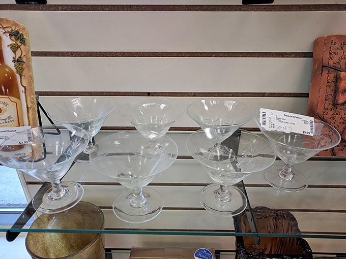 Elegant simplicity in glass form—these champagne coupes channel your inner Gatsby without requiring his fictional fortune.
