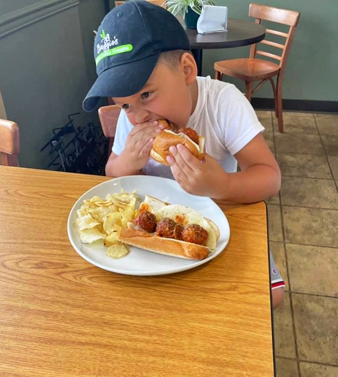 Even the youngest customers know—when you find hoagie happiness this pure, you hold on with both hands and don't let go.