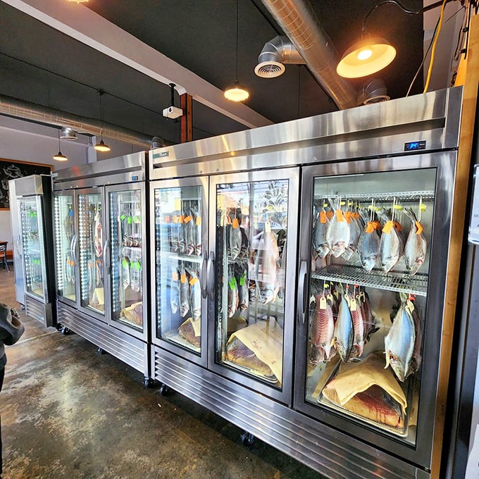 These refrigerators hold more treasures than King Tut's tomb – if King Tut was really into perfectly preserved fish.