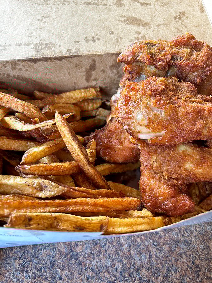 The takeout box that transforms your car into a torture chamber of irresistible aromas—good luck making it home without sampling.