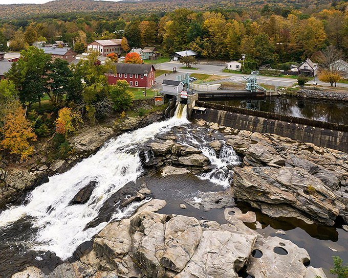 Nature's sculptural genius—the glacial potholes tell a 14,000-year-old story of ice, water, and extraordinary patience.
