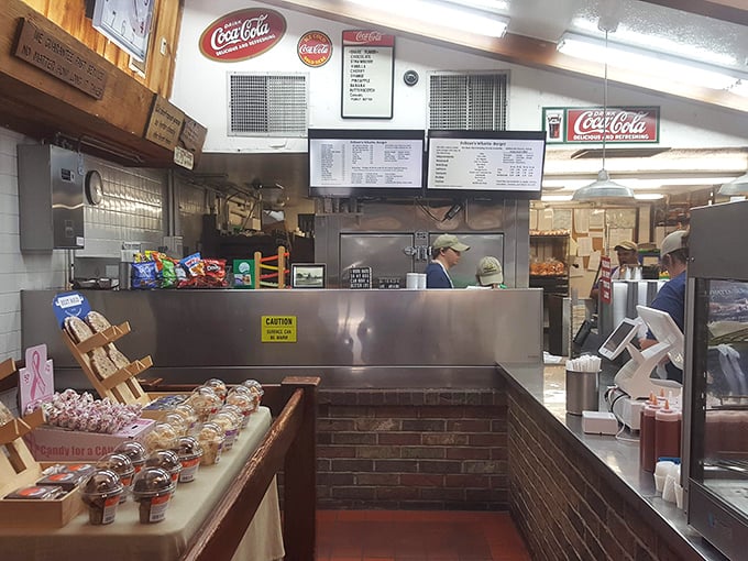 The ordering counter—where dreams are spoken aloud and transformed into edible reality just minutes later.