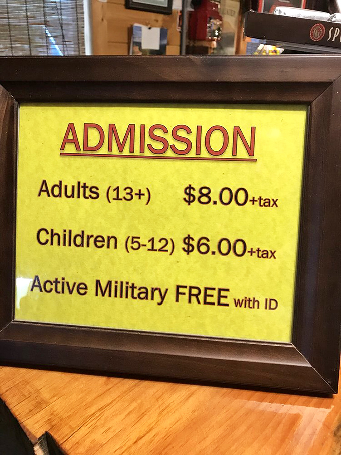Affordable admission rates make this unique attraction accessible to curious minds of all ages, with special consideration for those who serve our country.