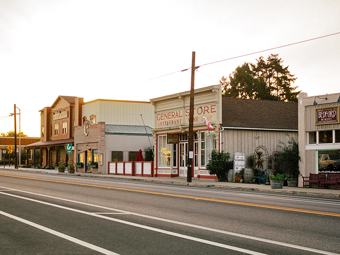 Los Alamos' Western storefronts and vintage general store transport visitors back to California's frontier days.