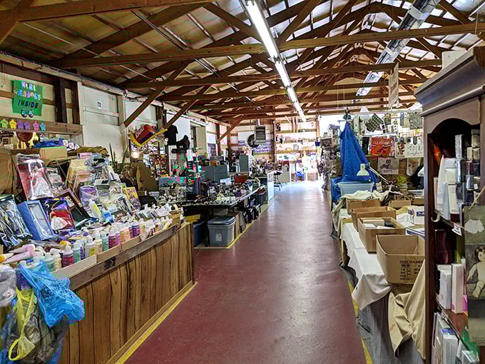 Baseball jerseys and nostalgic treasures at Jamie's—where one fan's downsizing becomes another's prized collection centerpiece.