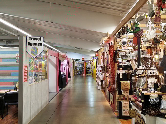 The marketplace's colorful corridors feel like a small-town Main Street that decided to move indoors and multiply its charm by a factor of ten.