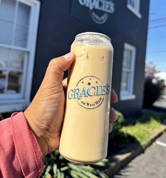 Their signature iced coffee comes bottled with the Gracie's logo—like liquid comfort food that travels wherever your Pennsylvania adventures take you.
