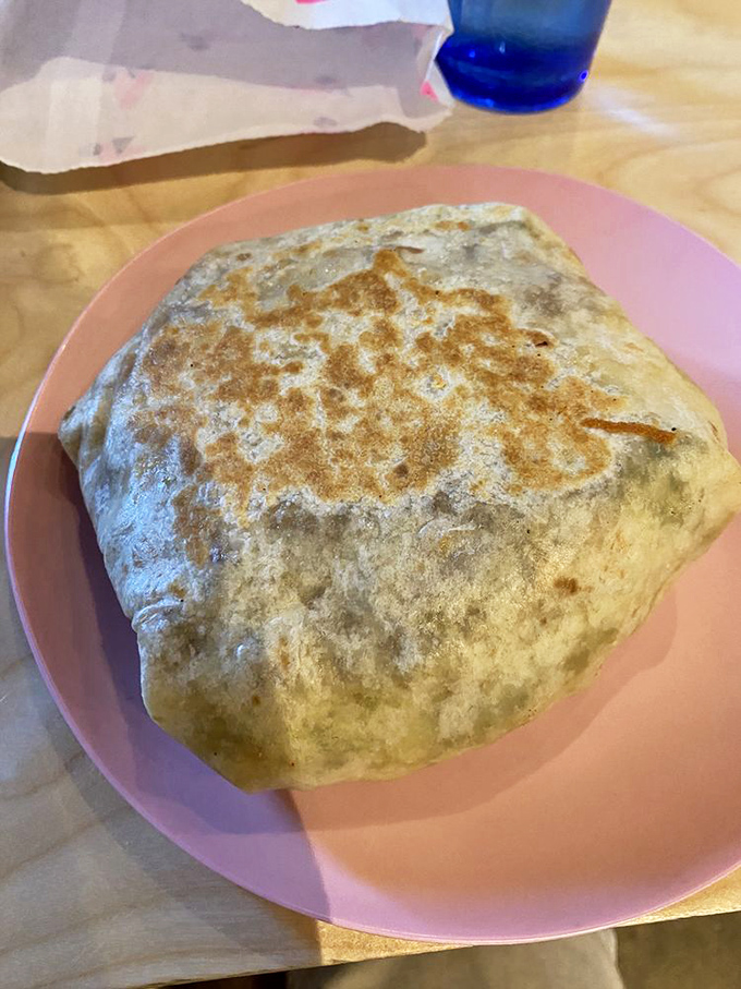 The Centro Crunch—a golden-brown tortilla package that promises to shatter deliciously with each bite. Comfort food with a Mexican twist.