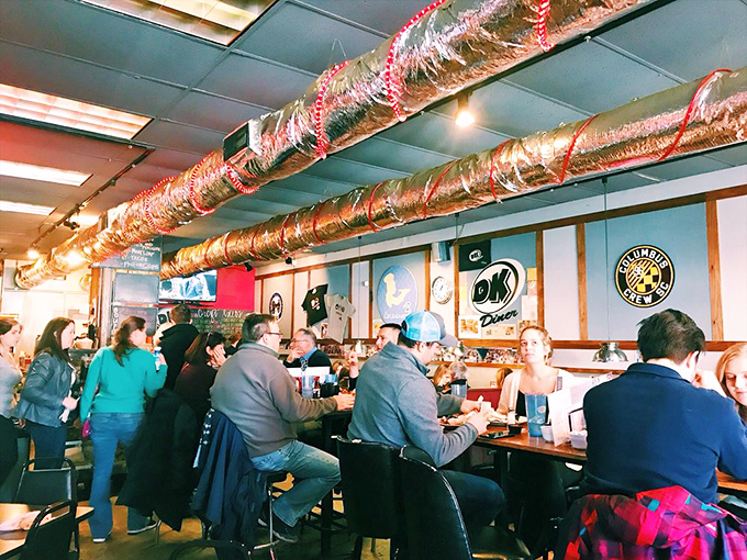Where strangers become neighbors and neighbors become friends. The packed counter is the surest sign you've found the real deal.