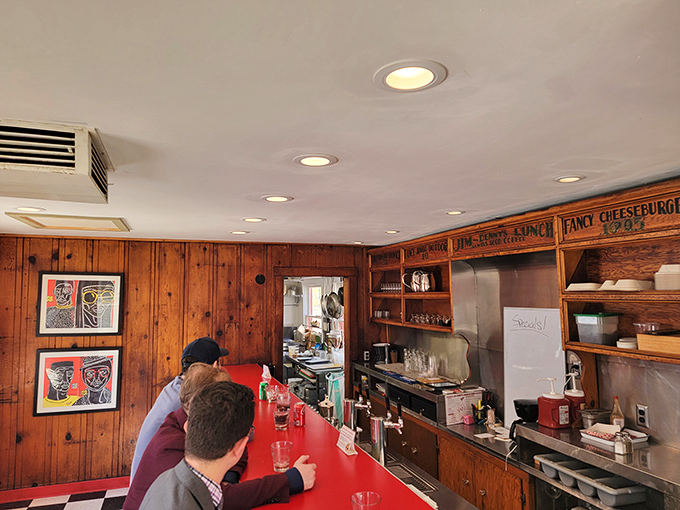 Where strangers become neighbors over coffee and conversation, beneath wood-paneled walls that have absorbed decades of Sacramento stories.