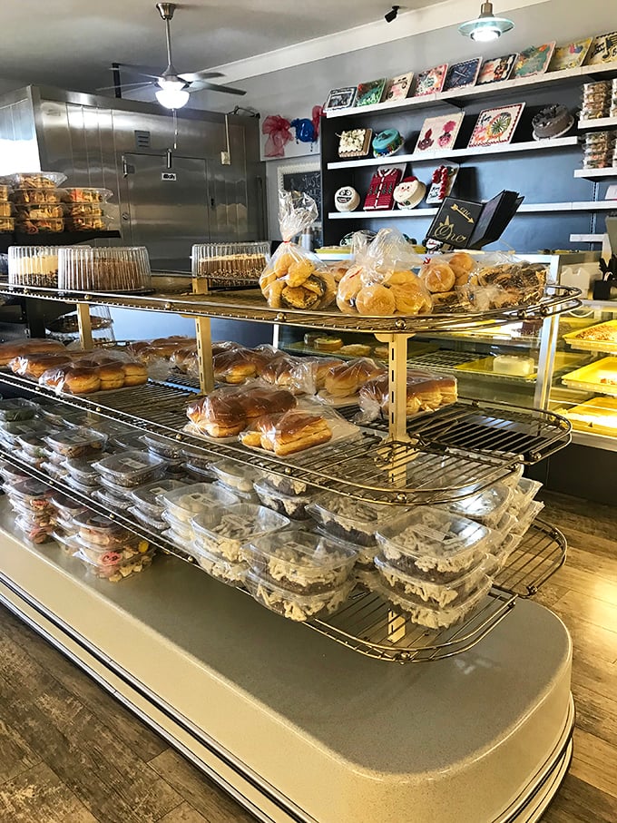 The pastry equivalent of a treasure chest – where cookies, donuts and Danish pastries wait patiently for their forever homes.