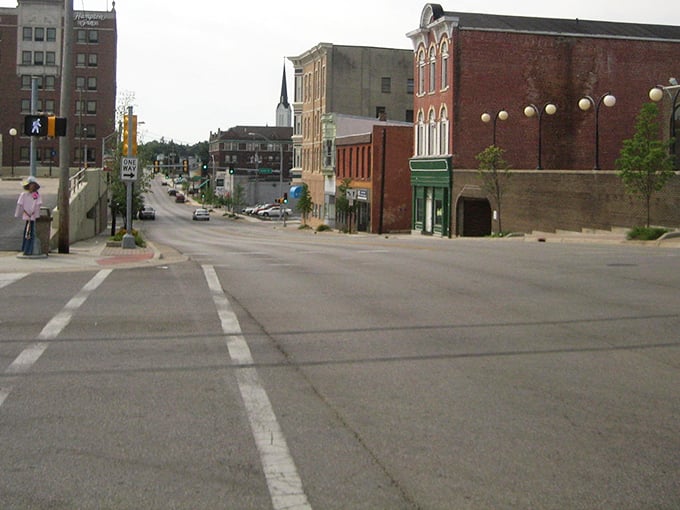 Downtown Freeport's streetscape offers the kind of authentic small-town vista that Hallmark movies try to recreate on soundstages. The real deal, no actors required.
