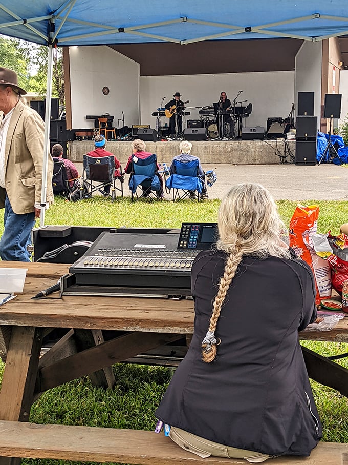 Live music under open skies—Willits' community events bring neighbors together in celebration of simple, shared pleasures.