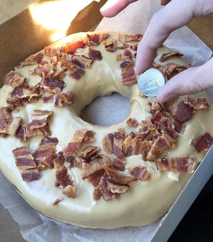 The maple bacon donut – where breakfast's two greatest hits collaborate on one perfect track. That quarter provides scale, but not value.