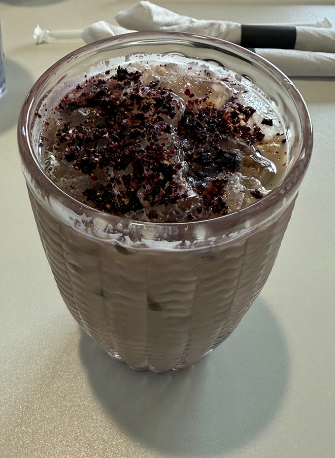 This drink says, "Yes, dessert can be breakfast if you add coffee" - and who are we to argue?