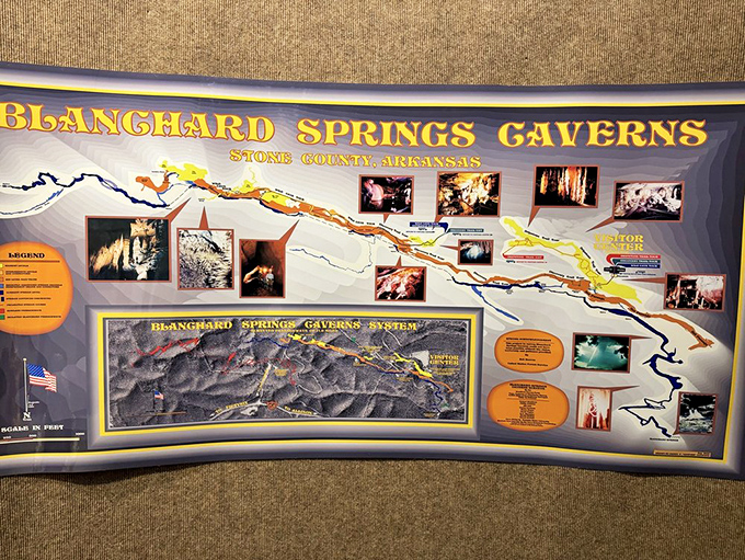 This isn't your average subway map—it's a guide to an underground kingdom where every passageway leads to another breathtaking revelation.
