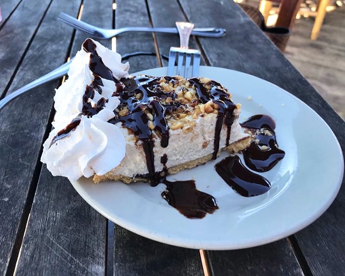 A slice of pie that makes you question why you ever save room for dessert—and then immediately answers that question with each heavenly bite.
