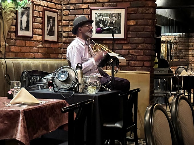 Live music that complements rather than competes with conversation—the soundtrack to your evening of indulgence.