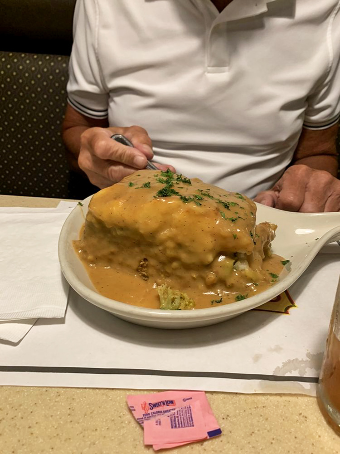 This shepherd's pie doesn't just warm your stomach—it soothes your soul. A gravy-drenched monument to the healing power of comfort food.