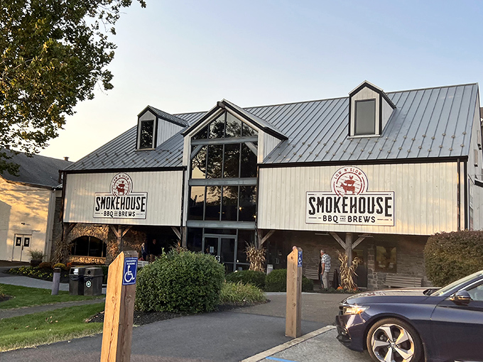 BBQ meets Amish country in a collision of culinary traditions that somehow makes perfect sense. Smoke signals worth following.