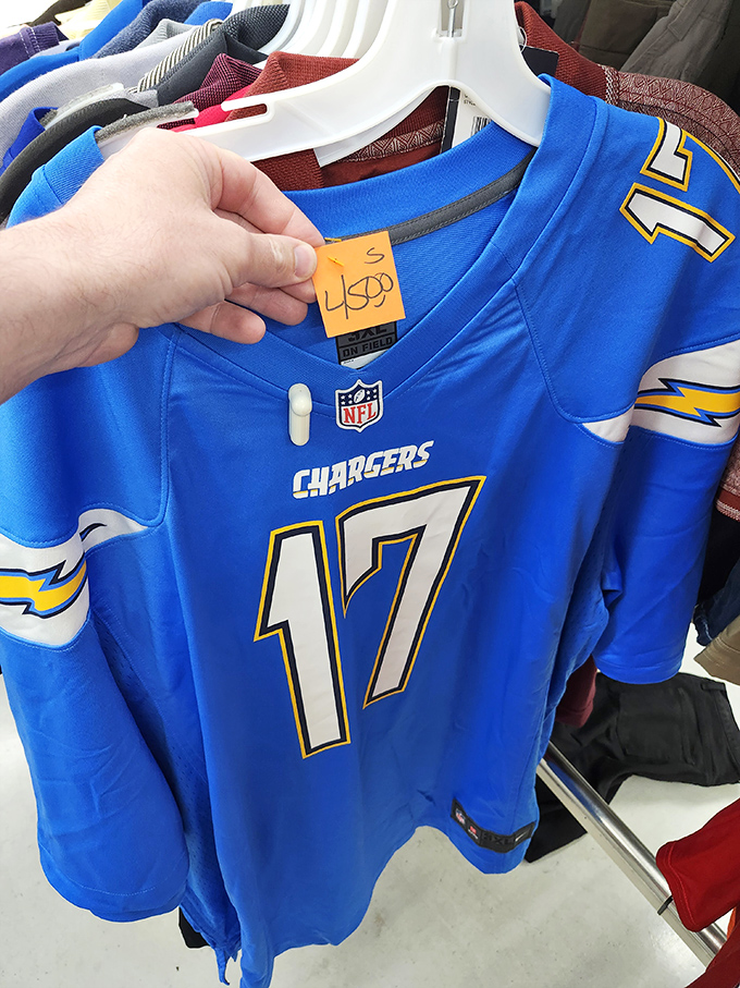 Sports memorabilia that didn't make the hall of fame but might make your wardrobe. Yesterday's fan gear at victory-lap prices.