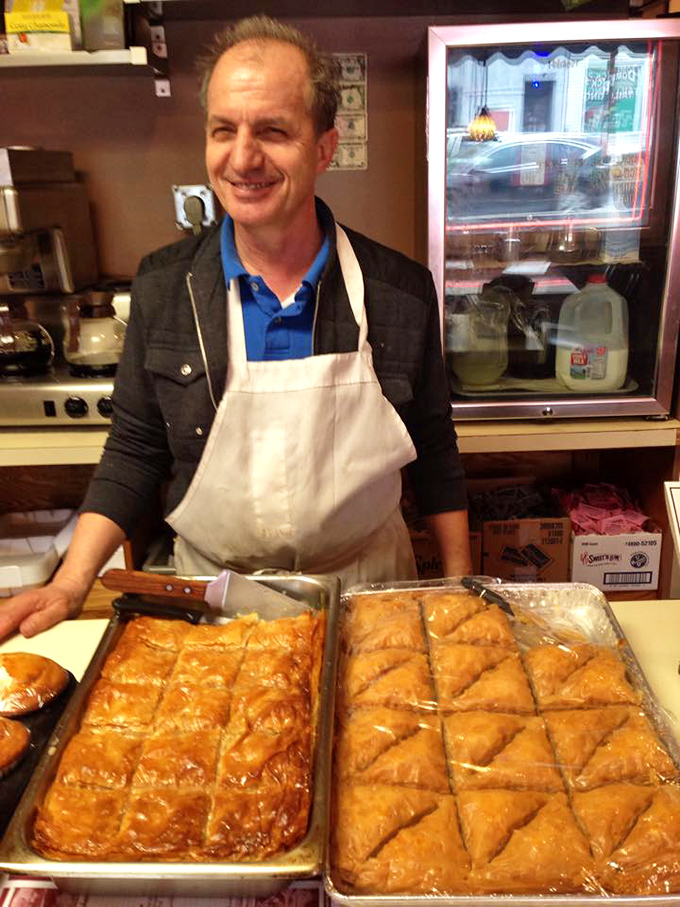 Behind every great Greek pastry is a proud baker – the architect of flaky, honey-soaked happiness that makes diets weep in defeat.