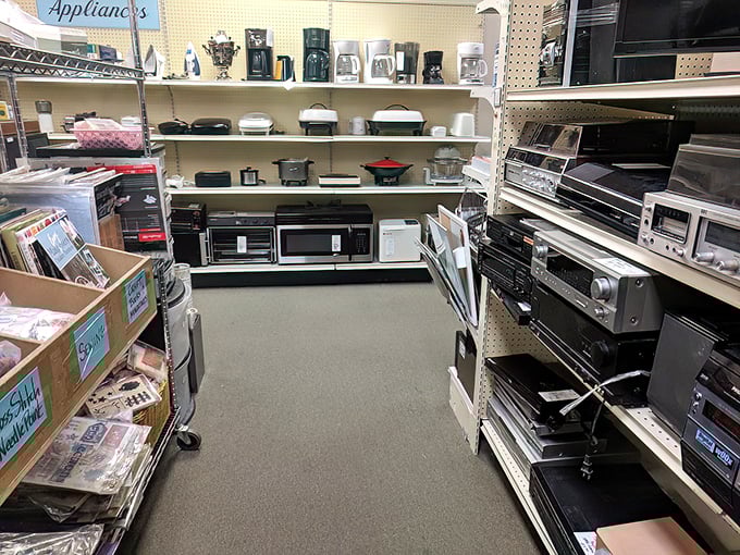 Electronics graveyard or vintage goldmine? These appliances remember when things were built to last forever.