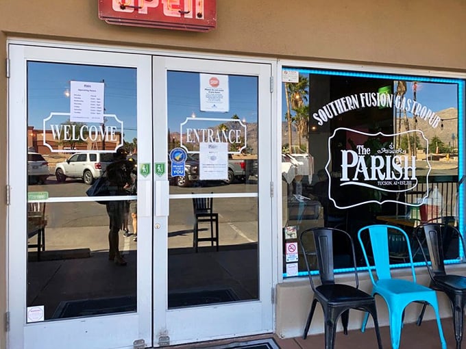 "Welcome" and "Entrance" – two words that promise so much more than they say. Southern Fusion Gastropub delivers on that promise.