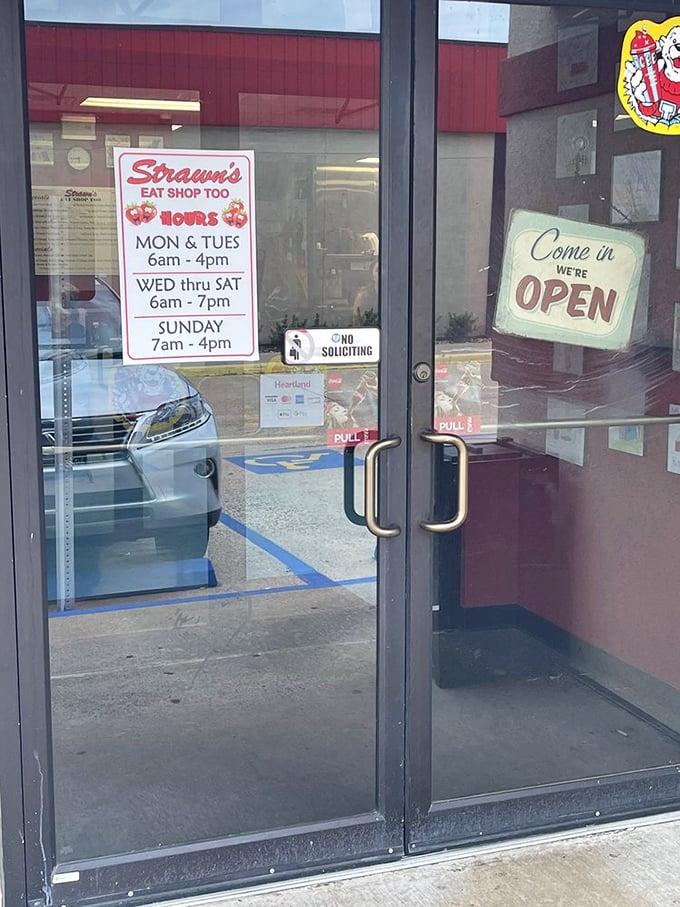 The hours posted on the door are basically a public service announcement. Plan accordingly—this is not a place you want to find closed.