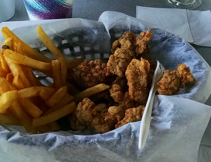 Golden-fried goodness paired with crispy fries—a combination that's been making Americans happy since before Instagram food photographers were even born.