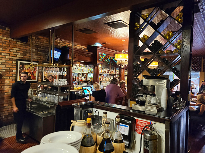 Behind every great restaurant is a bar that understands the art of hospitality—where bottles stand like soldiers ready for your next celebration.