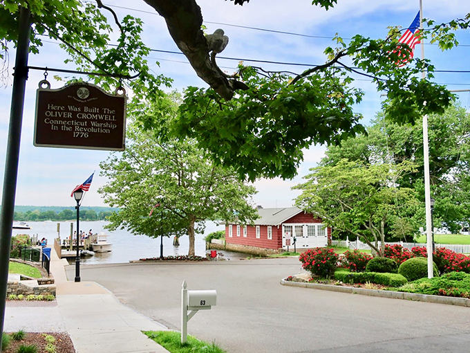 Historical markers in Essex don't just tell stories – they place you at the exact spot where America's maritime history was written, one vessel at a time.