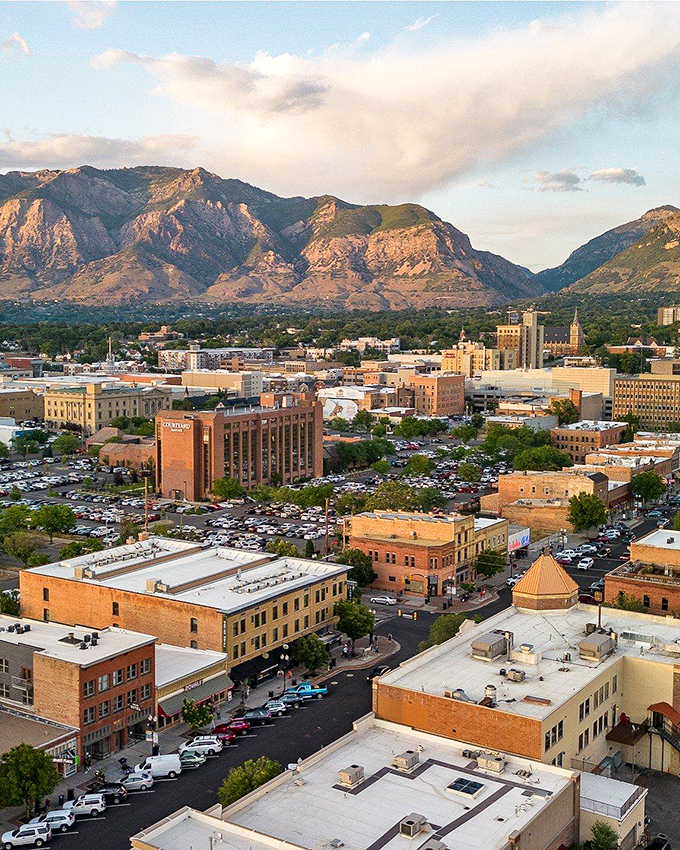 From above, Ogden reveals its perfect positioning—urban amenities nestled against wilderness, with mountains standing guard like ancient sentinels.