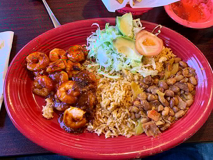 Camarones a la Diabla proves that "devilishly spicy" can be heavenly too. These shrimp swim in a sauce that doesn't just bring heat—it brings character.