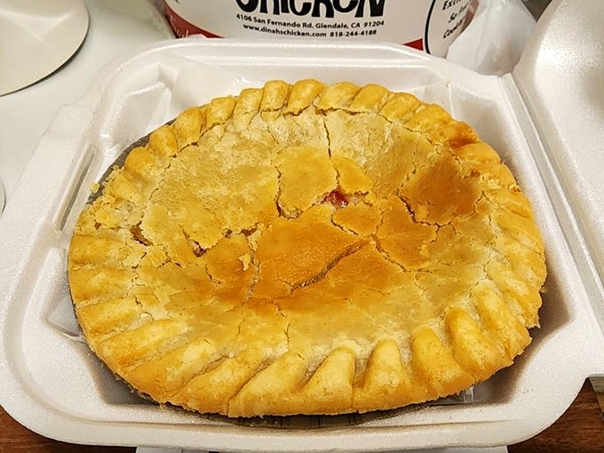 This isn't just pie – it's a golden-crusted time machine to when grandmothers ruled the kitchen and calories didn't count on Sundays.